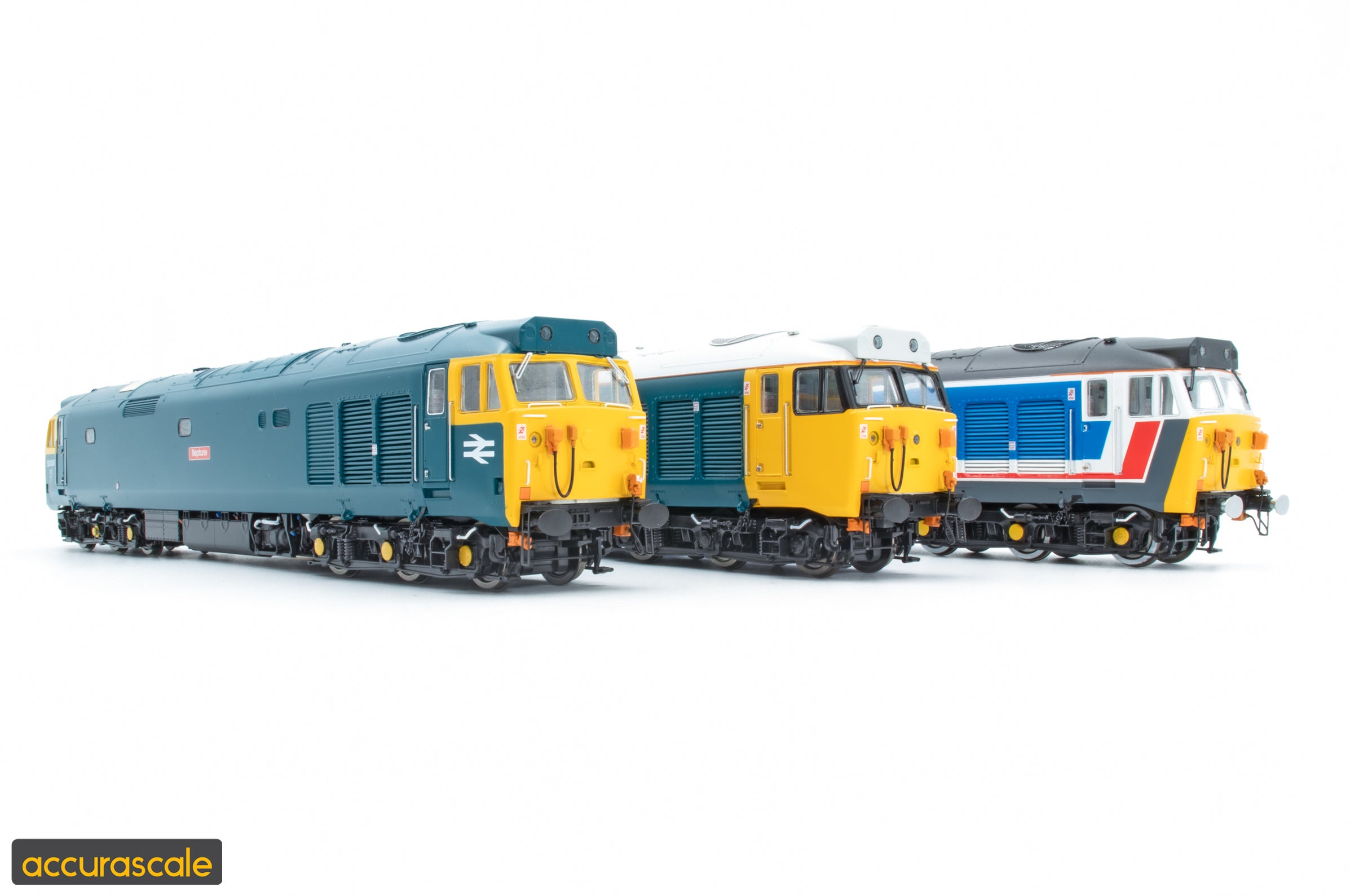 BR Blue and NSE Class 50 Deco Samples Revealed! — Accurascale