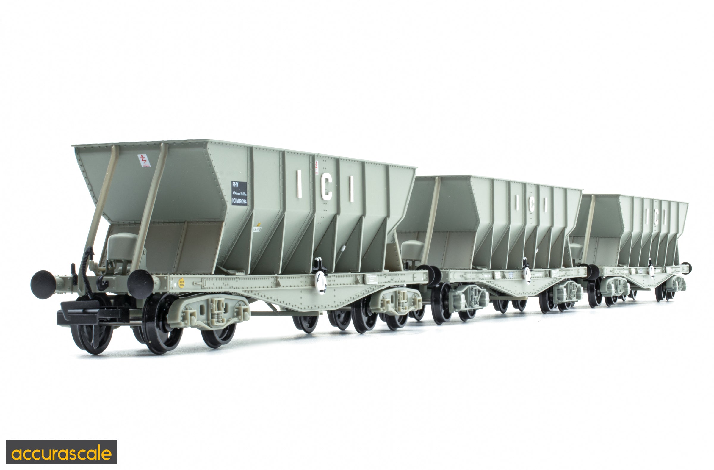 ICI Bogie Limestone Hoppers Return In OO/4mm Gauge – Accurascale