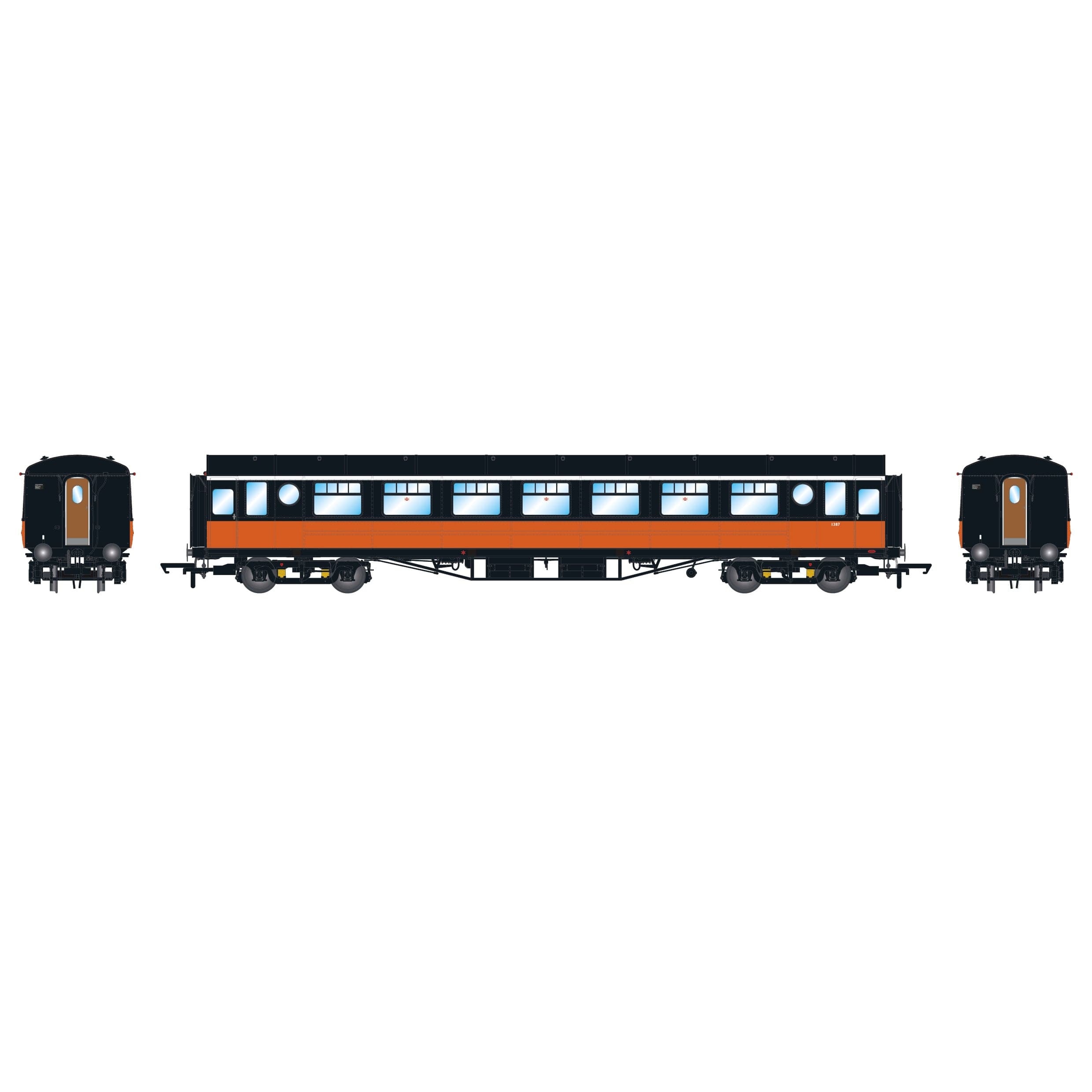 Park Royal D.176 Suburban No. 1387 – Accurascale