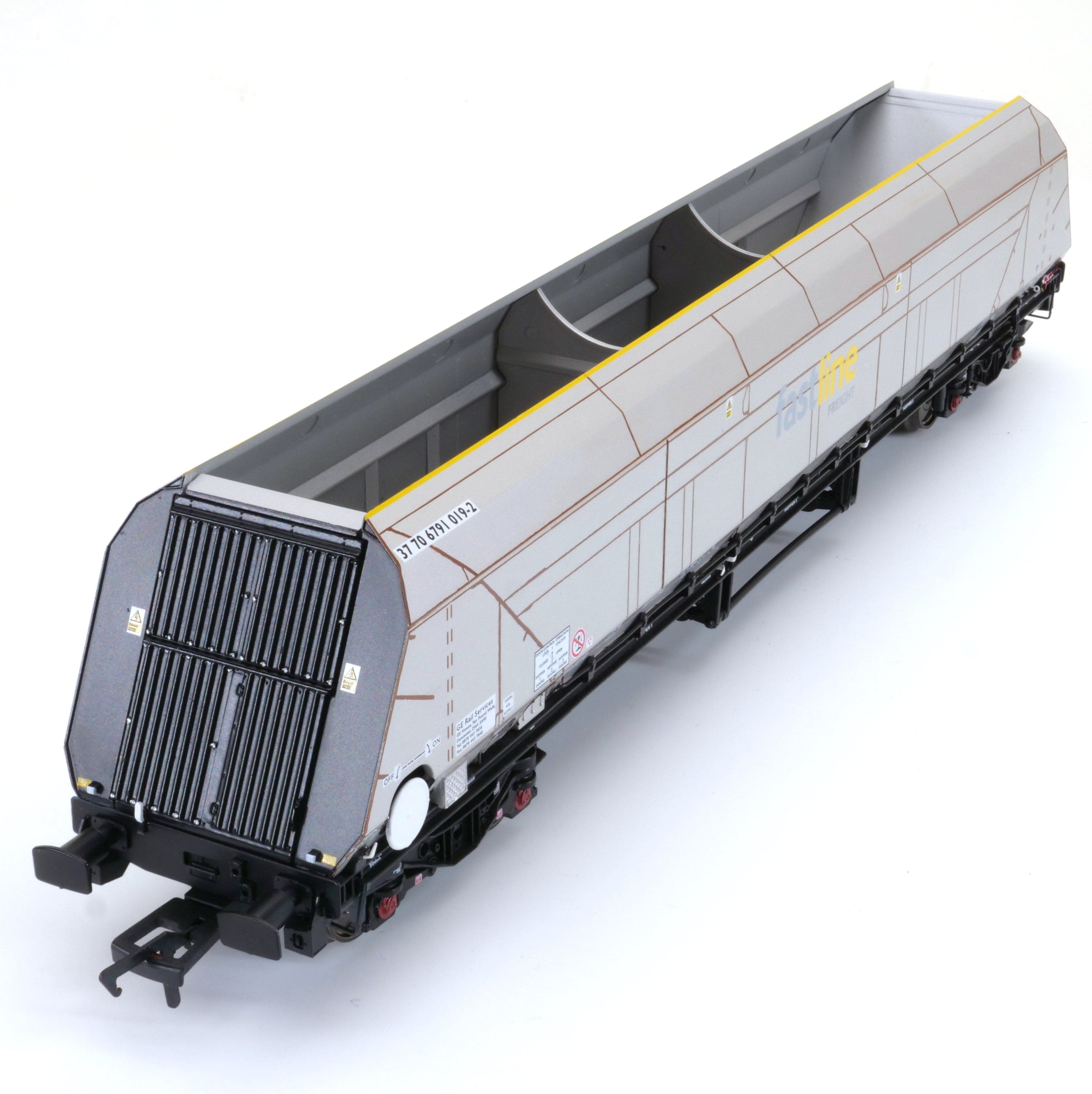 HYA Bogie Hopper Wagon - Fastline Freight / GE - Twin Pack 2 — Accurascale